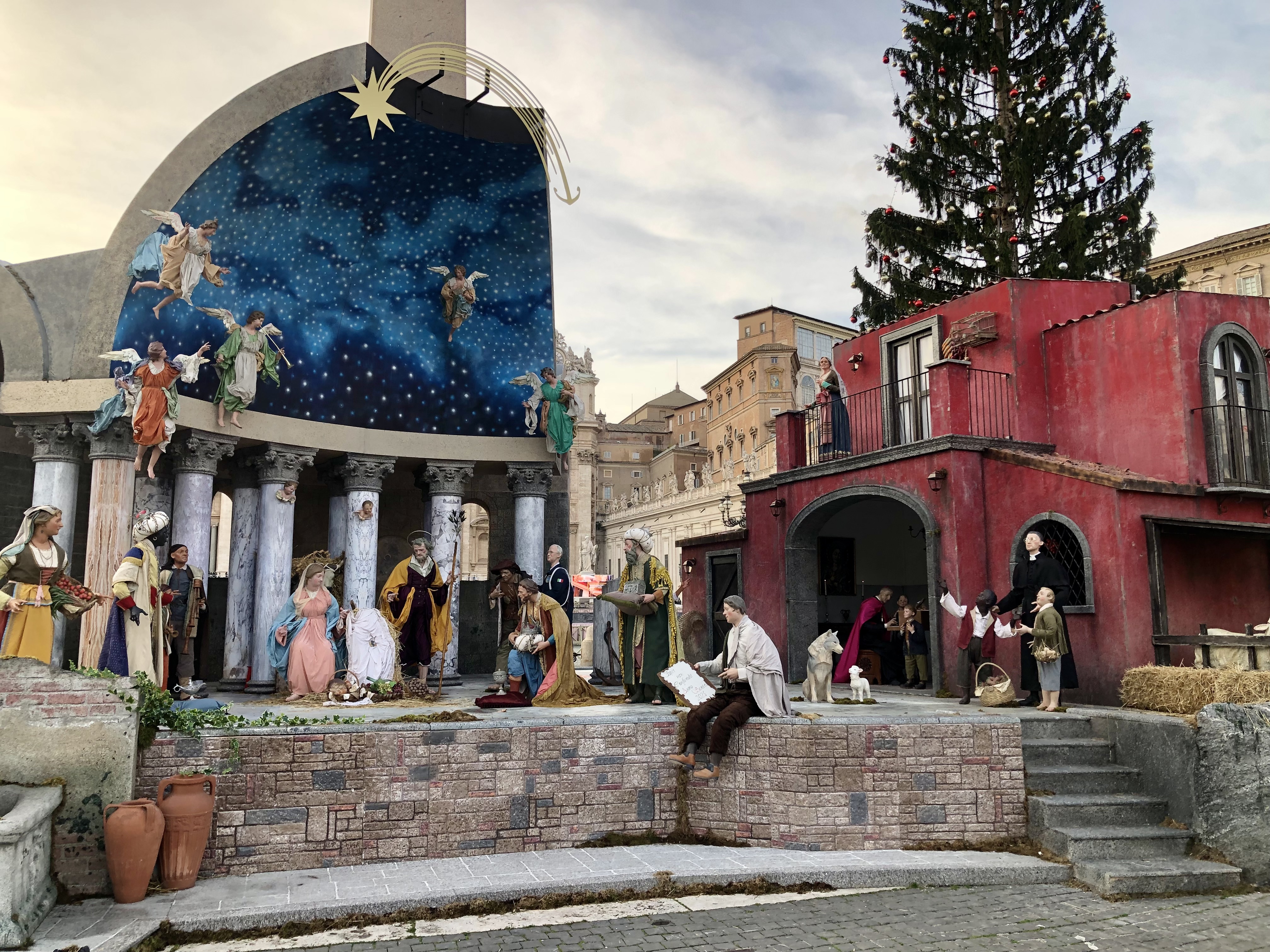 The Vatican Nativity Scene, 2025 – Tony Lusvardi, S.J.