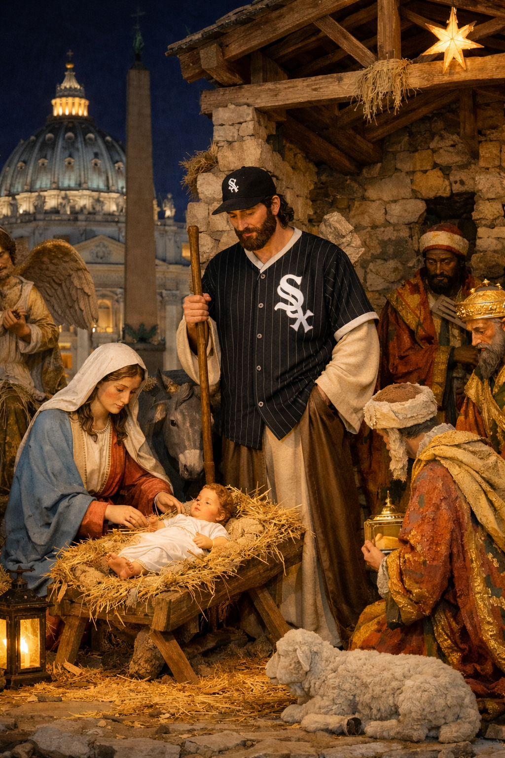 The Vatican Nativity Scene, 2025 – Tony Lusvardi, S.J.